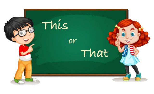 'This That' Practice Worksheets for Class 1 – Learnbuddy.in